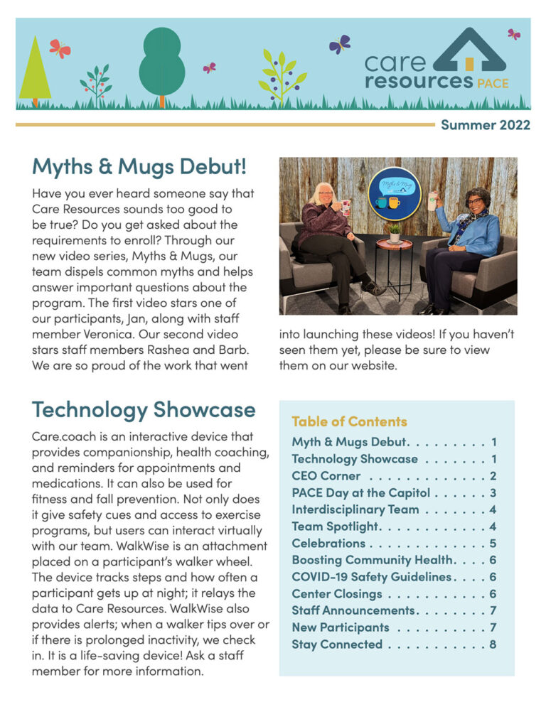 Newsletters - Care Resources